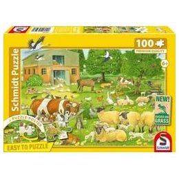 Schmidt Spiele KIPU100T.Tierkinder auf dem Bauernhof