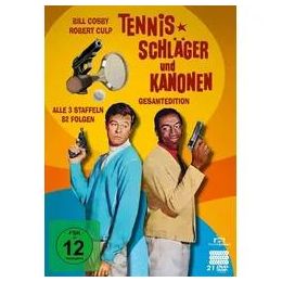 Tennisschl&auml;ger und Kanonen (I Spy) - Gesamtedition (Alle 3 Staffeln / 82 Folgen) [21 DVDs]