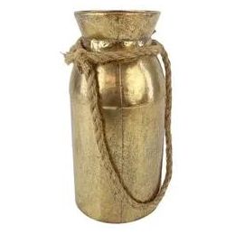 HTI-Living Vase Antikgold 30cm Sack