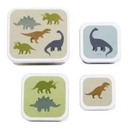 Lunchbox / 4er Set / Dinosaurier