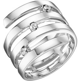 CR&Eacute;ATION L Damen Ring Silber 925 Gr&ouml;&szlig;e 18