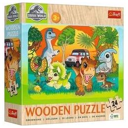 Trefl Holz Puzzle Junior 24 - Jurassic World