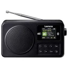Lenco PDR-033BK Kofferradio DAB+, FM Schwarz