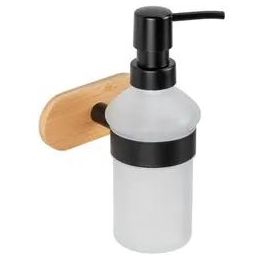 Wenko Turbo-Loc&reg; Seifenspender Mod. Orea Bamboo, Befestigen ohne bohren