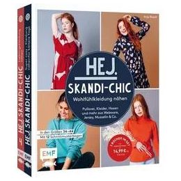 Hej.Skandi-Chic &ndash; Wohlf&uuml;hlkleidung n&auml;hen &ndash; Doppeltes N&auml;hgl&uuml;ck: 2 B&uuml;cher im Set