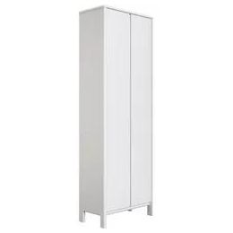 Garderobenschrank OTTO HOME "Luven", wei&szlig;, B:65cm H:192cm T:34cm, Massivholz, Schr&auml;nke, Garderobenschrank, FSC-zertifiziertes Massivholz, H&ouml;he 192 cm