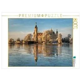 Calvendo Puzzle Schwerin - UNESCO Weltkulturerbe 1000 Teile Lege-Gr&ouml;&szlig;e 64x48cm Foto-Puzzle f&uuml;r gl&uuml;ckliche Stunden