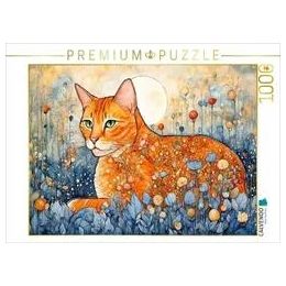 Calvendo Puzzle Mondschein und Bl&uuml;tenzauber 1000 Teile Lege-Gr&ouml;&szlig;e 64x48cm Foto-Puzzle f&uuml;r gl&uuml;ckliche Stunden