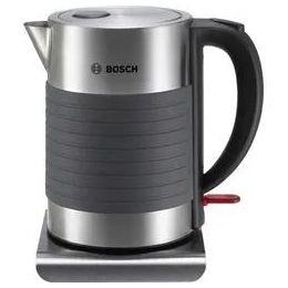 Bosch Haushalt TWK7S05 Wasserkocher Edelstahl, Schwarz Fassungsverm&ouml;gen: 1.7 l