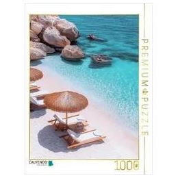 Calvendo Puzzle Karibik 1000 Teile Lege-Gr&ouml;&szlig;e 64x48cm Foto-Puzzle f&uuml;r gl&uuml;ckliche Stunden