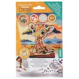 CRAFT Buddy CAFGR-31GEN039 - Crystal Art Wildlife Buddies, Safari, Giraffe, Serie 5, Diamond Painting
