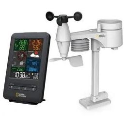 National Geographic 9080500 - Wetterstation 5in1 Color-Display Funk mit Multisensor