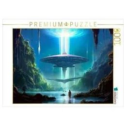 Calvendo Puzzle Science Fiction - Reise zu fremden Planeten - Reise nach oben 1000 Teile Lege-Gr&ouml;&szlig;e 64x48cm Foto-Puzzle f&uuml;r gl&uuml;ckliche Stunden