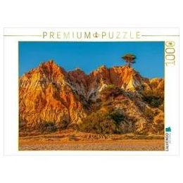 Calvendo Puzzle Felsen an der Algarve 1000 Teile Lege-Gr&ouml;&szlig;e 64x48cm Foto-Puzzle f&uuml;r gl&uuml;ckliche Stunden