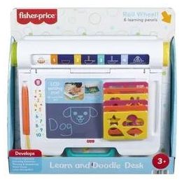 Fisher-Price Lern- und Zeichenbrett, Schreiben und Zeichnen ohne Verwischen Tablet mit LCD-Bildschirm f&uuml;r Kinder