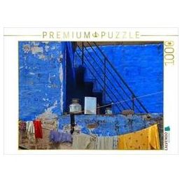 Calvendo Puzzle Ein Motiv aus dem Kalender Typisch Indien - Jodhpur 1000 Teile Lege-Gr&ouml;&szlig;e 64x48cm Foto-Puzzle f&uuml;r gl&uuml;ckliche Stunden