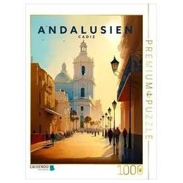 Calvendo Puzzle Cadiz 1000 Teile Lege-Gr&ouml;&szlig;e 64x48cm Foto-Puzzle f&uuml;r gl&uuml;ckliche Stunden