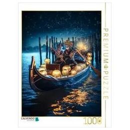 Calvendo Puzzle Ein Motiv aus dem Kalender Karneval in Venedig 1000 Teile Lege-Gr&ouml;&szlig;e 64x48cm Foto-Puzzle f&uuml;r gl&uuml;ckliche Stunden