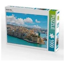 Calvendo Puzzle Fort St. Elmo 1000 Teile Lege-Gr&ouml;&szlig;e 64x48cm Foto-Puzzle f&uuml;r gl&uuml;ckliche Stunden