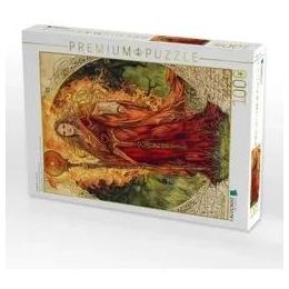 Calvendo Puzzle Brigid die Feuerg&ouml;ttin 1000 Teile Lege-Gr&ouml;&szlig;e 64x48cm Foto-Puzzle f&uuml;r gl&uuml;ckliche Stunden