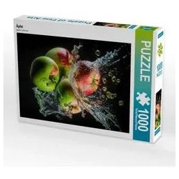 Calvendo Puzzle &Auml;pfel 1000 Teile Lege-Gr&ouml;&szlig;e 64x48cm Foto-Puzzle f&uuml;r gl&uuml;ckliche Stunden