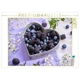Calvendo Puzzle Herz der Beeren 1000 Teile Lege-Gr&ouml;&szlig;e 64x48cm Foto-Puzzle f&uuml;r gl&uuml;ckliche Stunden