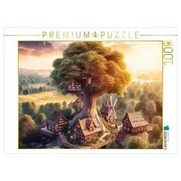 Calvendo Puzzle M&uuml;hlingen 1000 Teile Lege-Gr&ouml;&szlig;e 64x48cm Foto-Puzzle f&uuml;r gl&uuml;ckliche Stunden