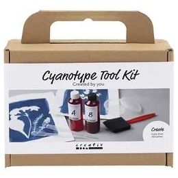 Creativ Company Werkzeugsatz Cyanotypie, Accessoires, Blau
