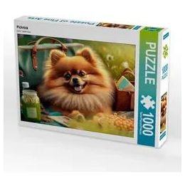 Calvendo Puzzle Picknick 1000 Teile Lege-Gr&ouml;&szlig;e 64x48cm Foto-Puzzle f&uuml;r gl&uuml;ckliche Stunden