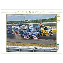Calvendo Puzzle Erbitterter Fight im Verfolgerfeld 1000 Teile Lege-Gr&ouml;&szlig;e 64x48cm Foto-Puzzle f&uuml;r gl&uuml;ckliche Stunden