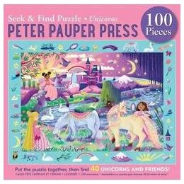 Unicorns Seek & Find 100-Piece Jigsaw Puzzle