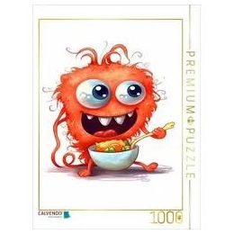 Calvendo Puzzle Spagettimonster bittet zu Tisch 1000 Teile Lege-Gr&ouml;&szlig;e 64x48cm Foto-Puzzle f&uuml;r gl&uuml;ckliche Stunden