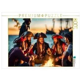 Calvendo Puzzle Piraten 1000 Teile Lege-Gr&ouml;&szlig;e 64x48cm Foto-Puzzle f&uuml;r gl&uuml;ckliche Stunden