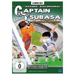 Captain Tsubasa Vol. 2 - Episode 31-60 [3 DVDs]