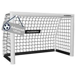 Hudora 76952 - Fu&szlig;balltor Advanced 120, wei&szlig;, Ma&szlig;e: 120x60x80cm