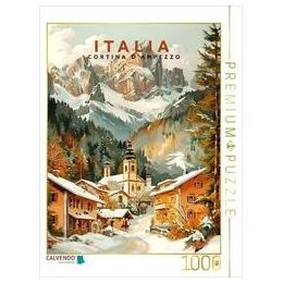 Calvendo Puzzle Cortina d'Ampezzo 1000 Teile Lege-Gr&ouml;&szlig;e 64x48cm Foto-Puzzle f&uuml;r gl&uuml;ckliche Stunden