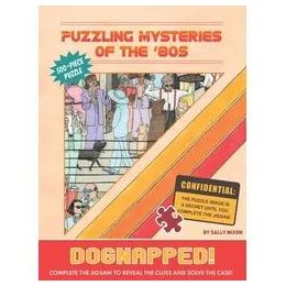 Abrams & Chronicle Books Puzzling Mysteries of the '80s Dognapped! 500-Piece Puzzle