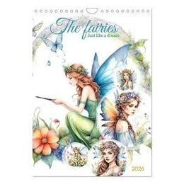 The fairies (Wall Calendar 2026 DIN A4 portrait), Calvendo 12 Month Wall Calendar