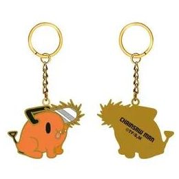 CRUNCHYROLL Chainsaw Man - Emaille Metal Keychain