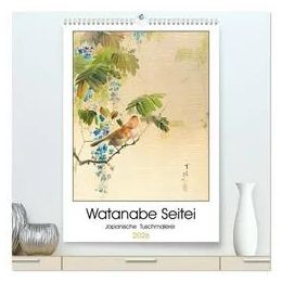 Calvendo Watanabe Seitei - Japanische Tuschmalerei (hochwertiger Premium Wandkalender 2026 DIN A2 hoch), Kunstdruck in Hochglanz