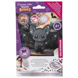 CRAFT Buddy CAFGR-31GEN051 - Crystal Art Wildlife Buddies, Misunderstood, Bat, Fledermaus, Serie 5, Diamond Painting
