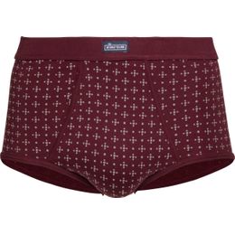 Herren Slip bordeaux-bedruckt, Gr&ouml;&szlig;e 8