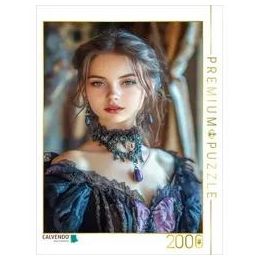 Calvendo Puzzle Sexy Gothik Frauen 2000 Teile Lege-Gr&ouml;&szlig;e 90x67cm Foto-Puzzle f&uuml;r gl&uuml;ckliche Stunden