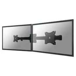 Neomounts Monitor-Tischhalterung FPMA-CB100BLACK 2 Display(s) 25,4 cm (10") - 68,6 cm (27") Schwarz Neigbar