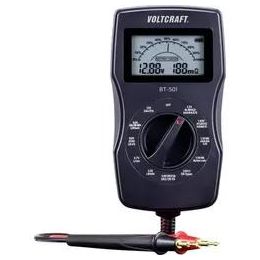 Voltcraft Batterietester BT-501 Messbereich (Batterietester) 1,2 V, 1,5 V, 3 V, 6 V, 3,7 V, 9 V, 12 V Batterie, Akku BT-501