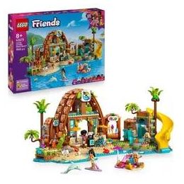 Lego Friends 42673 Familienurlaub im Strandresort, Spielzeug Figuren Set