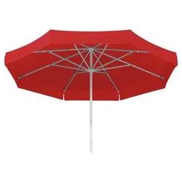 Marktschirm Schneider SCHIRME "Jumbo", rot, Obermaterial: 100% Polyester, Standschirme, &Oslash;xH: 300x275 cm, Aluminium/Polyester