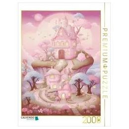 Calvendo Puzzle S&uuml;&szlig;e H&auml;user im rosa Wunderland 2000 Teile Lege-Gr&ouml;&szlig;e 90x67cm Foto-Puzzle f&uuml;r gl&uuml;ckliche Stunden