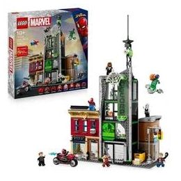 Lego ǀ Marvel 76324 Spider-Man vs. Oscorp, Superhelden Spielzeug Kinder