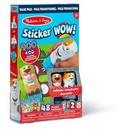 Spin Master Sticker Wow! Sticker-Stempelset 2er Pack Tiere (900 Sticker)